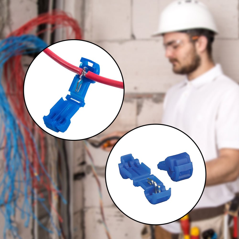 Connecting Wires with T-Tap Connectors | SolderStick
