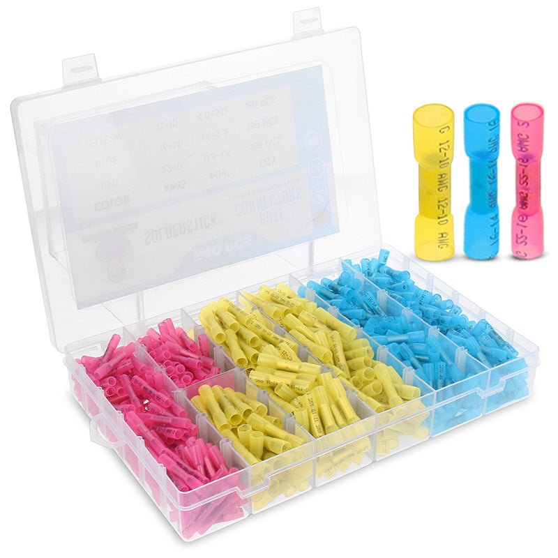Butt Wire Connectors | Heat Shrink Butt Connectors Kit – SolderStick
