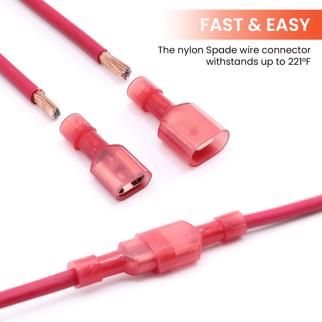 400pcs Spade Connectors Kit | SolderStick