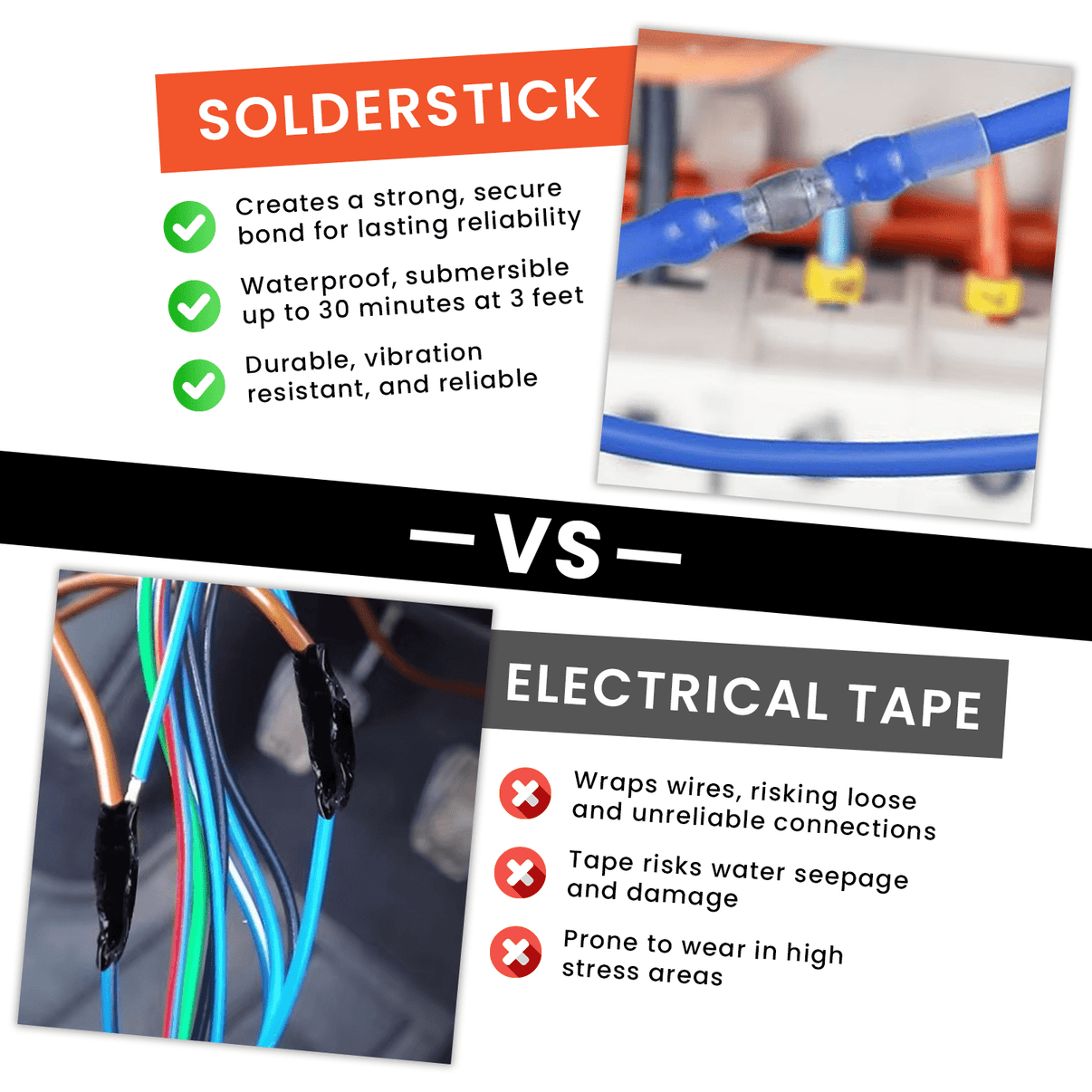 Waterproof Solder Wire Connector Kit - Single Sizes – SolderStick