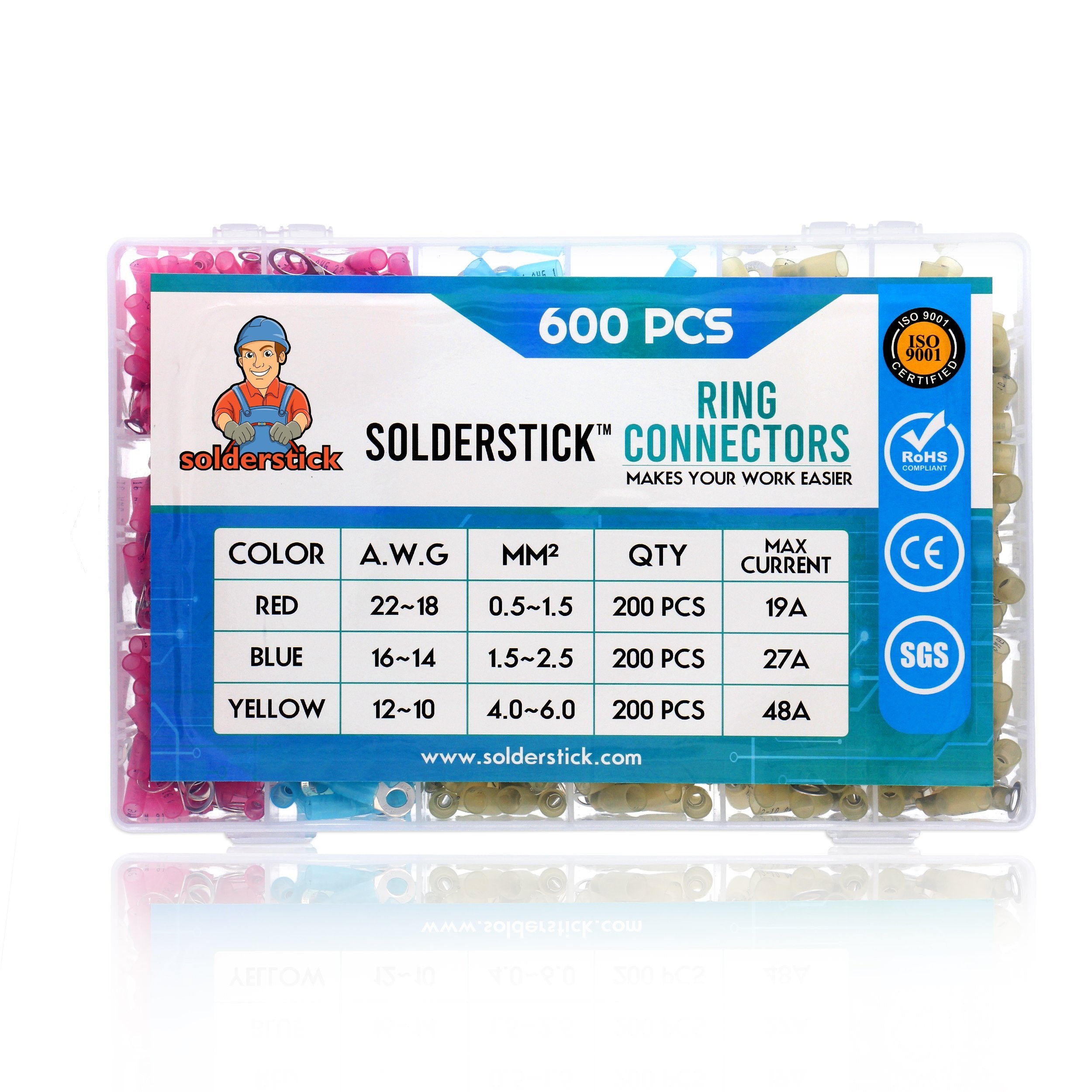 Wire Eyelets | SolderStick Ring Eyelet