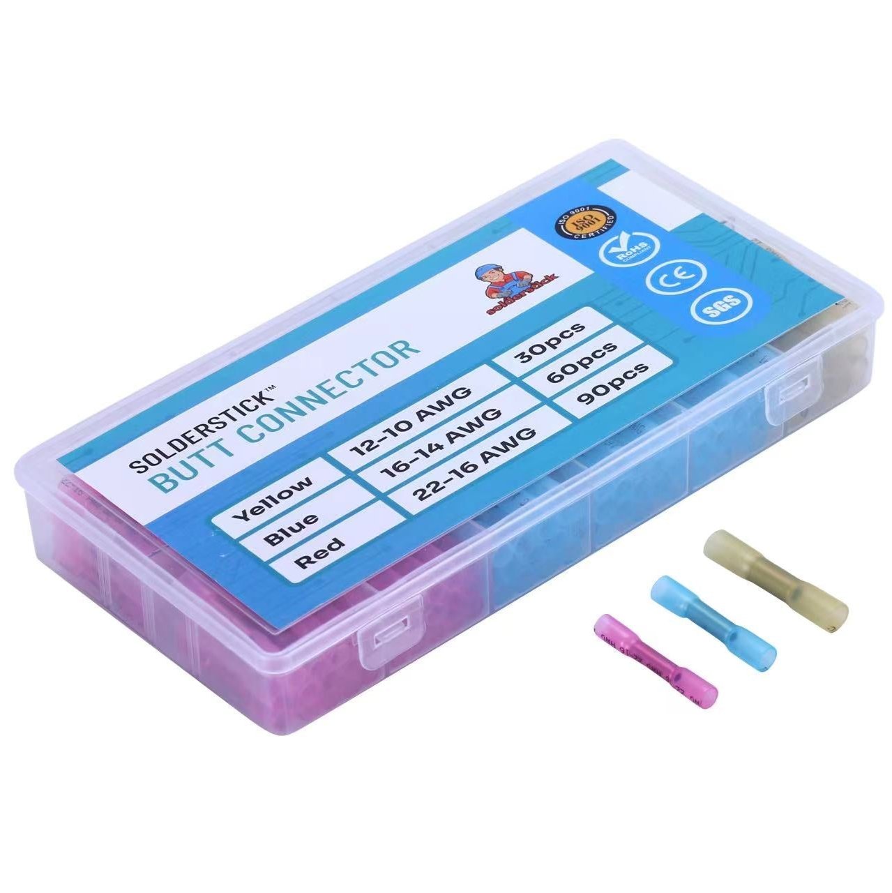 Butt Wire Connectors | Heat Shrink Butt Connectors Kit – SolderStick