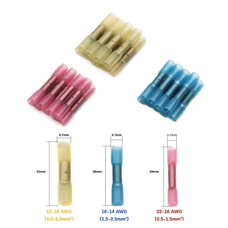 Butt Wire Connectors | Heat Shrink Butt Connectors Kit – SolderStick