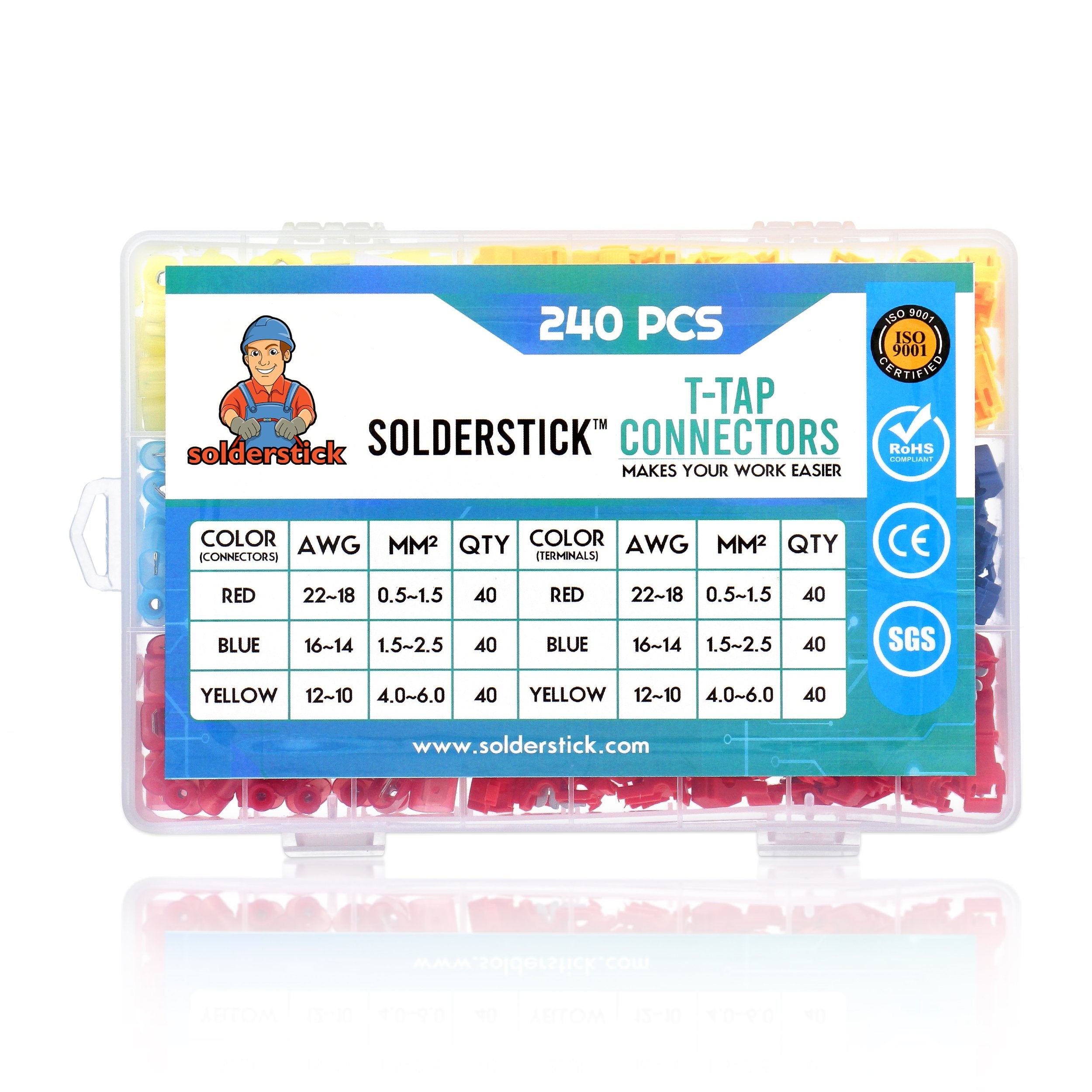 T-Tap Wire Connectors - Wire Tap Connector – SolderStick